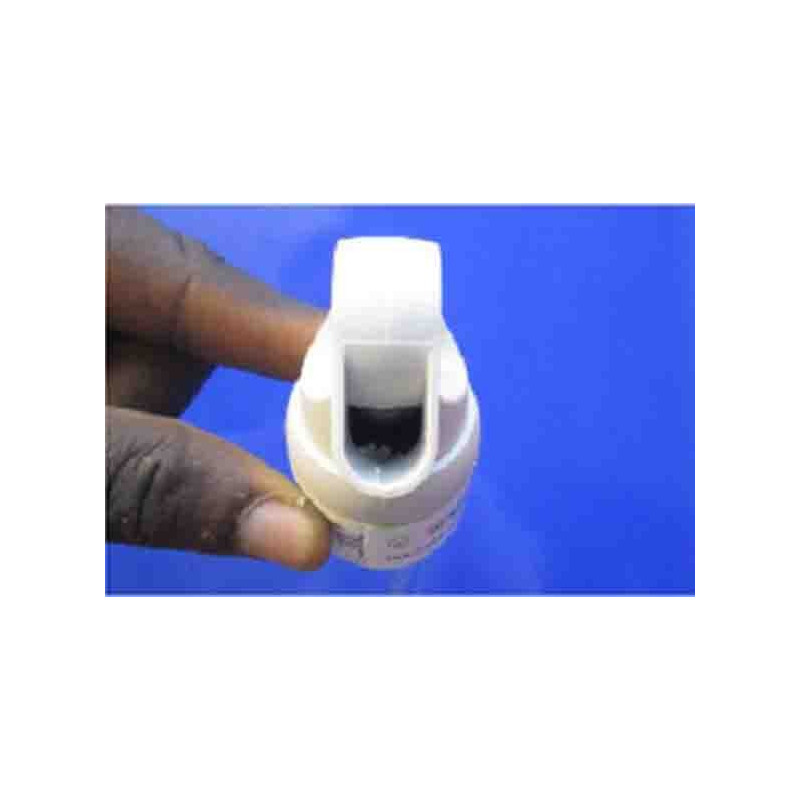 FICHE MALE 2P+T REF.(HE17) YAKI ELECTRIC GRIS