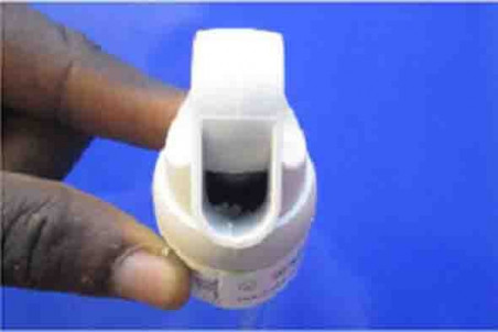 FICHE MALE 2P+T REF.(HE17) YAKI ELECTRIC GRIS