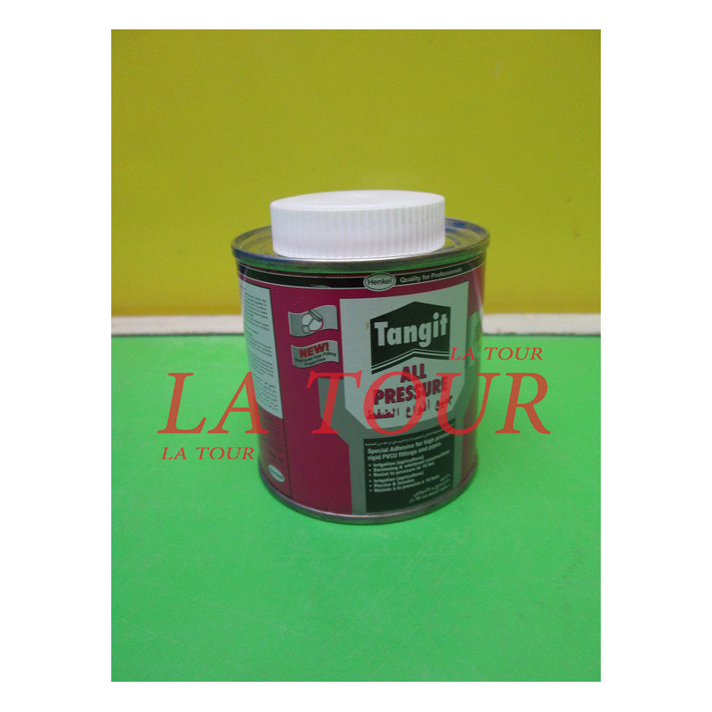 COLLE PVC TANGIT BOITE 1/4KG (250G) TRANSPARENTE