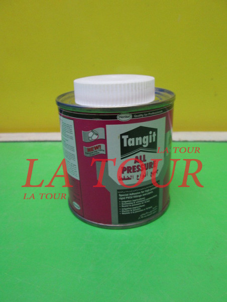 COLLE PVC TANGIT BOITE 1/4KG (250G) TRANSPARENTE