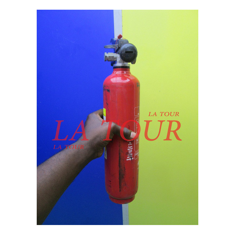 EXTINCTEUR A POUDRE A AIGUILLE 02KG ABC REF.(8A89BC) ISOGARD ROUGE