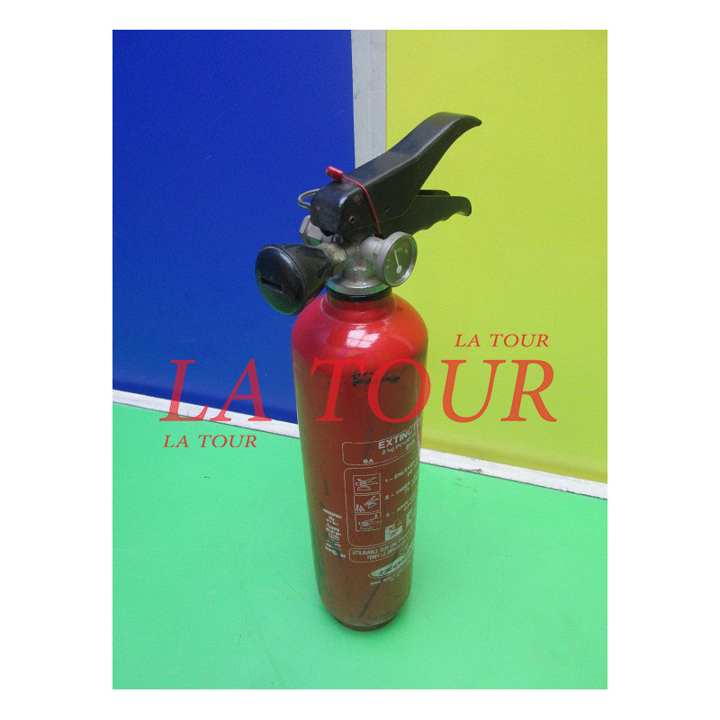 EXTINCTEUR A POUDRE A AIGUILLE 02KG ABC REF.(8A89BC) ISOGARD ROUGE