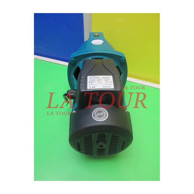 SURPRESSEUR D'EAU 1,00HP (Q.65L/MN_H.40M) AJM 75 LEO VERT