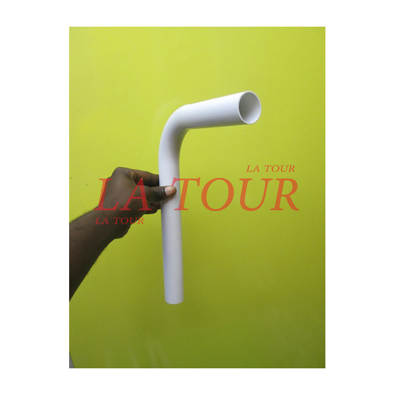 TUYAU PVC EVACUATION Ø 32 (WC CHASSE HAUTE) (WC TURC) WIRQUIN BLANC