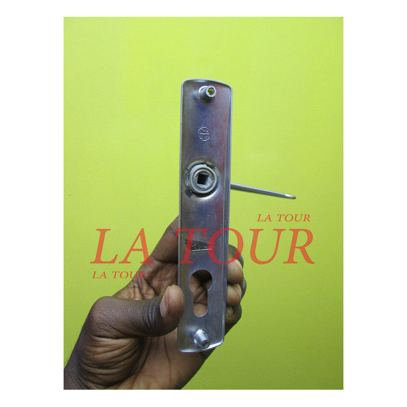 POIGNET SERRURE A CYLINDRE LAPERCHE A.ABLOY REF.(9458A) CHROME VELOU