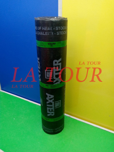 MEMBRANE BITUMINEUSE 3,50MM (1x10)ML A GRAIN HYRENE AXTER ROUGE