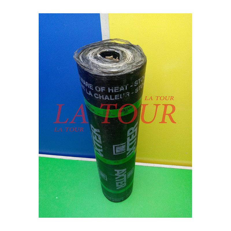 MEMBRANE BITUMINEUSE 3,50MM (1x10)ML A GRAIN HYRENE AXTER ROUGE