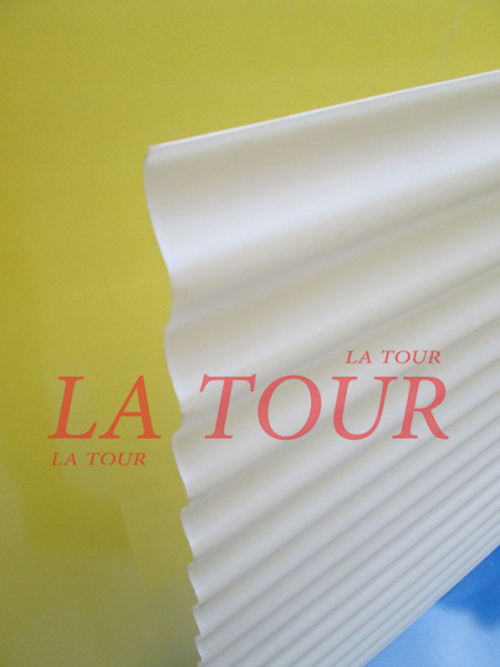 TOLE ONDULEE PLASTIQUE 2000x940MM TRANSPARENTE BLANCHE