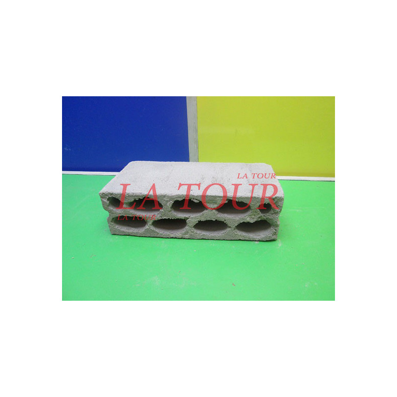 BRIQUE CIMENT AGGLOS CREUSE 40x20x15CM
