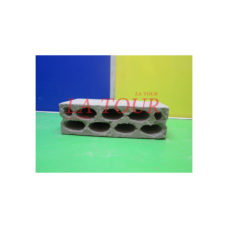 BRIQUE CIMENT AGGLOS CREUSE 40x20x15CM