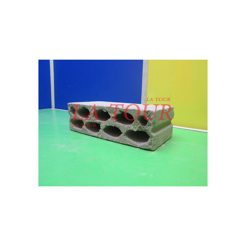 BRIQUE CIMENT AGGLOS CREUSE 40x20x15CM
