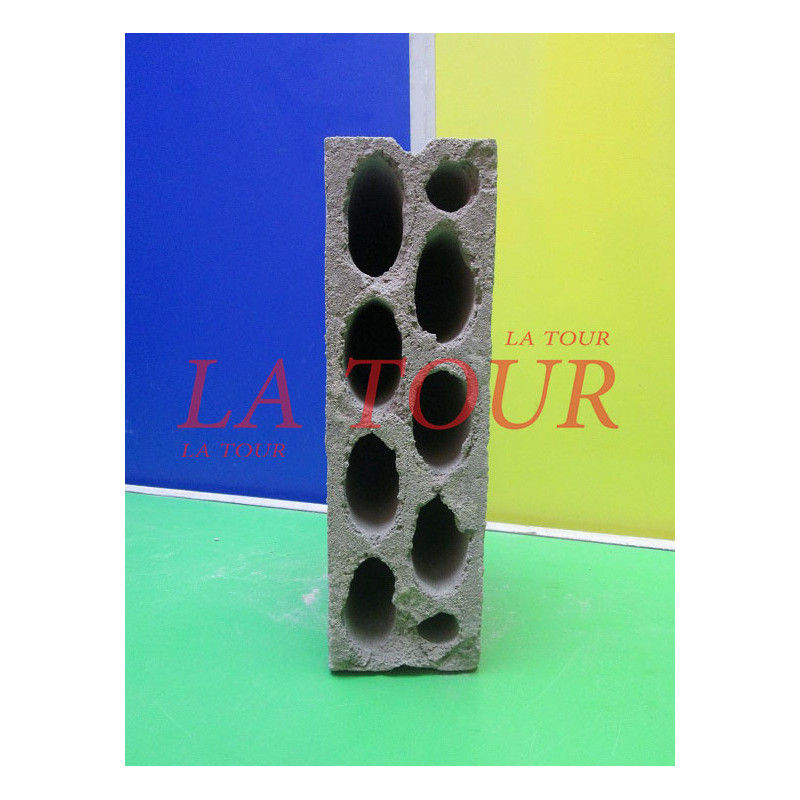 BRIQUE CIMENT AGGLOS CREUSE 40x20x15CM