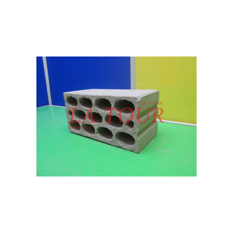 BRIQUE CIMENT AGGLOS CREUSE 40x20x20CM