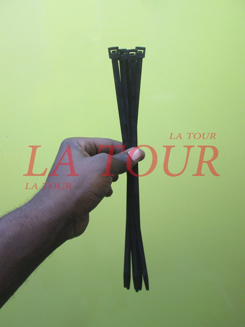 COLLIER DE SERRAGE (COLSON) 7,6x340MM INGELEC NOIR