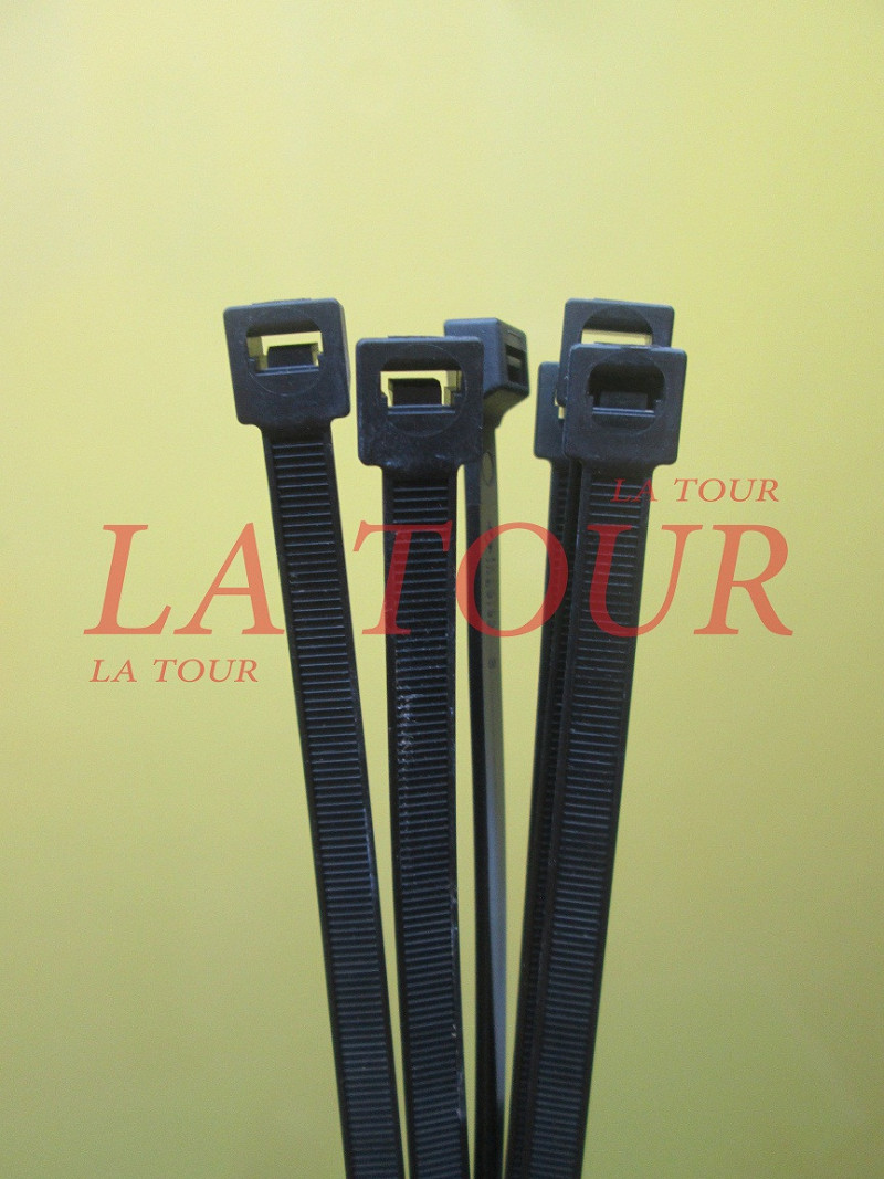 COLLIER DE SERRAGE (COLSON) 7,6x340MM INGELEC NOIR