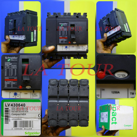 COMPACT TETRAPOLAIRE 160A (NSX160F) SCHNEIDER