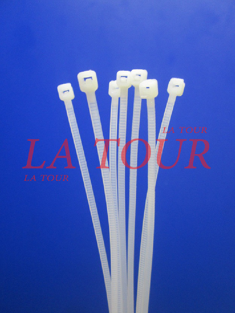 COLLIER DE SERRAGE (COLSON) (4x250)M NYLON CABLE TIE BLANC (100PCS/S)