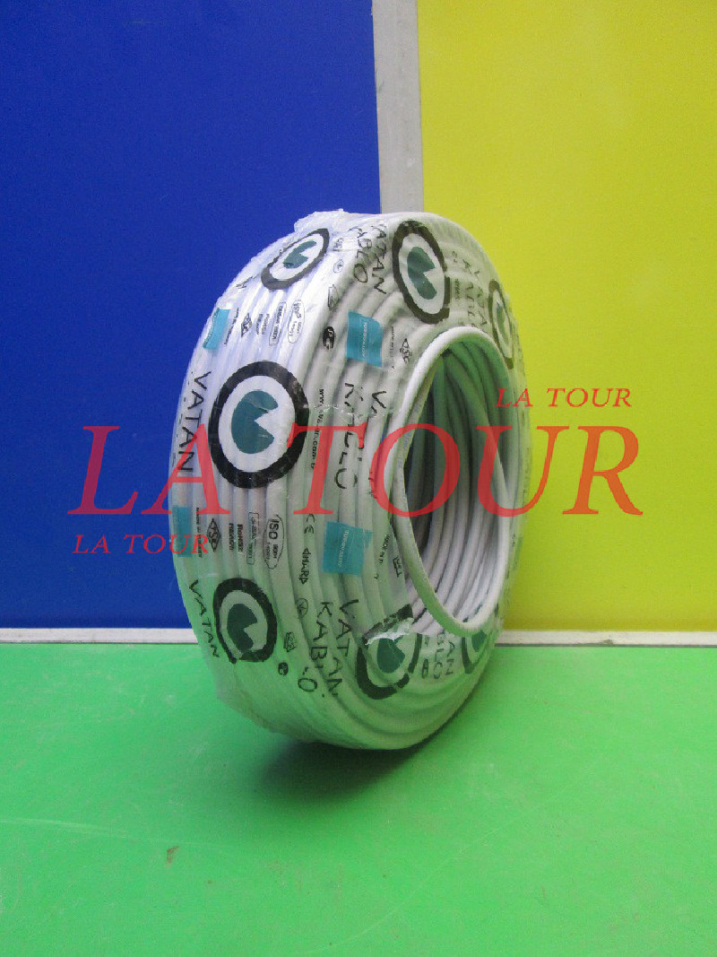 CABLE VGV SOUPLE 2x01,50MM² VATAN KABLO 80ML GRIS