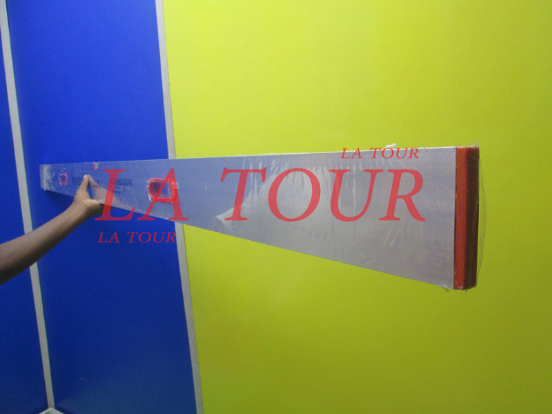 REGLE MACON ALUMINIUM A NIVEAU (200x10)CM (HT649962) HONEST ALU ROUGE