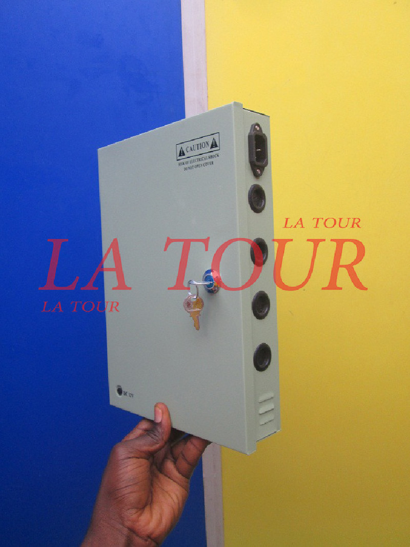 BLOC D'ALIMENTATION CAMERA DE SURVEILLANCE 12V 30A