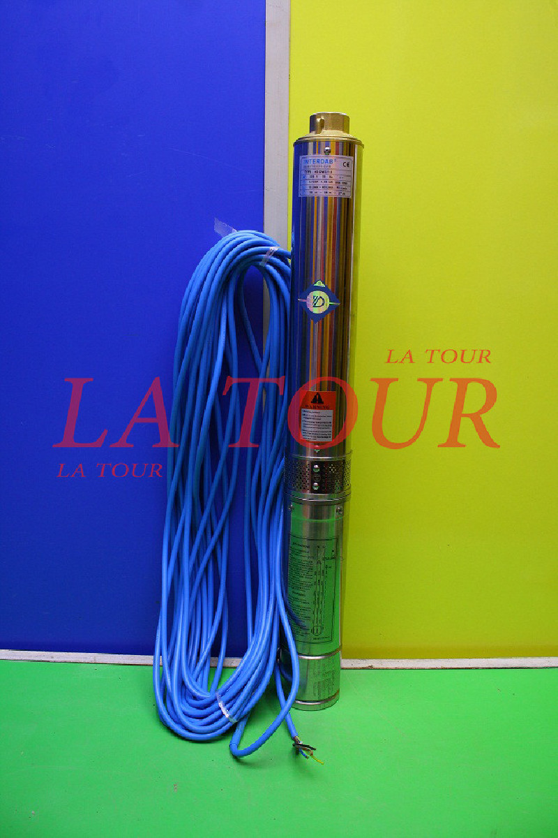 POMPE IMMERGEE ELECTRIQUE (0,75CV) H 085M INTERDAB REF.(4SDM3/10 INOX