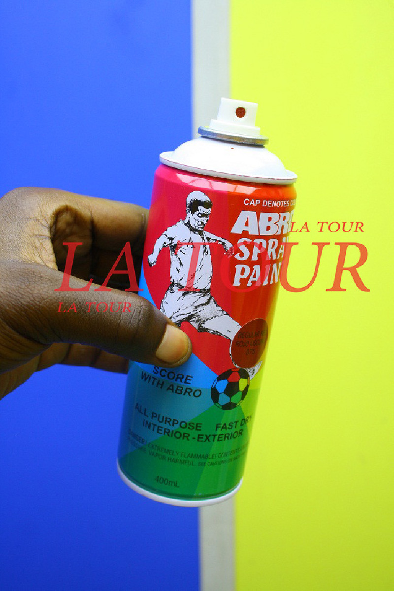 PEINTURE SPRAY ABRO 400ML BLEU