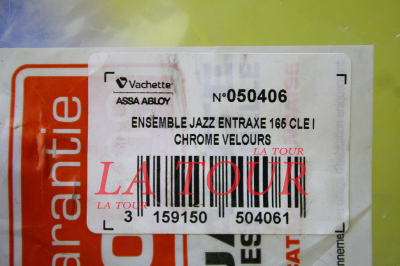 COFFRET SERRURE A CYLINDRE VACHETTE FRANCE A.ABLOY OVALE NOIR