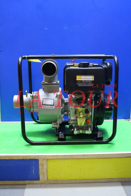 MOTO POMPE A DIESEL Ø 100MM (4)" REF.(KDP40) KIPOR JAUNE/CHROME/NOIR