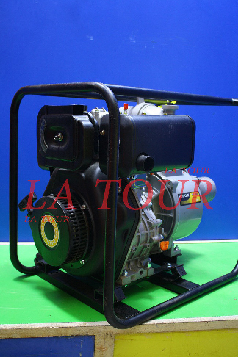 MOTO POMPE A DIESEL Ø 100MM (4)" REF.(KDP40) KIPOR JAUNE/CHROME/NOIR