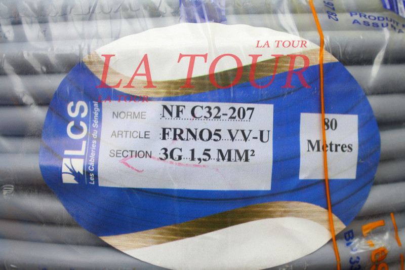 CABLE VGV RIGIDE 3x01,50MM² LCS 80ML GRIS