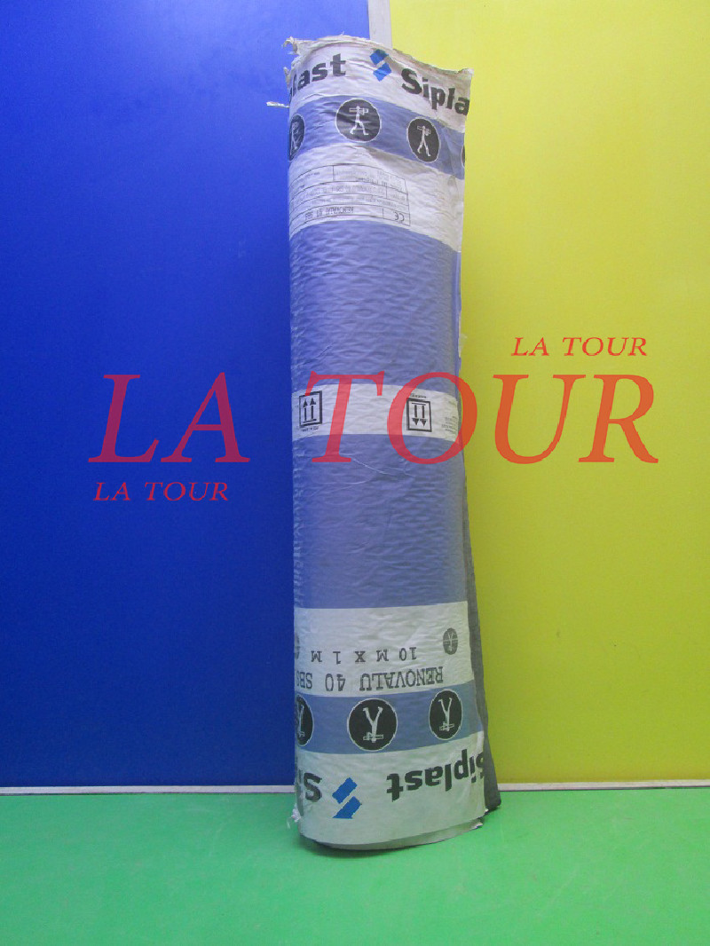 MEMBRANE BITUMINEUSE 4,00MM (1x10)ML AVEC ALU PAXALU SIPLAST