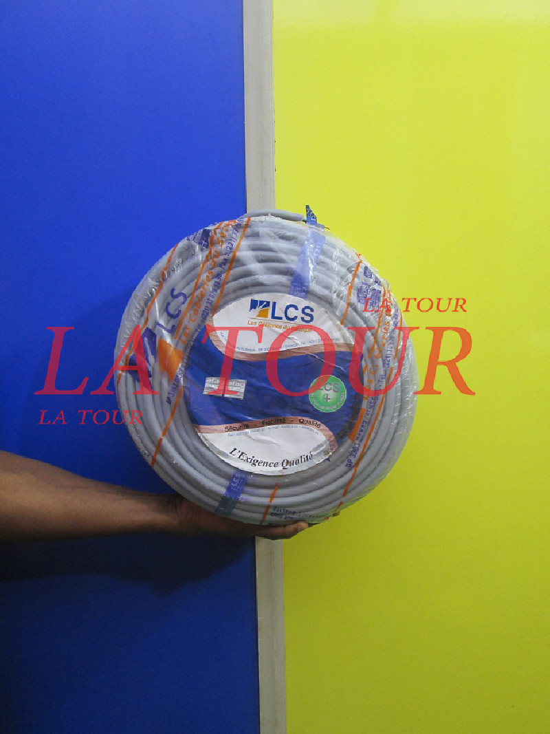 CABLE VGV RIGIDE 2x02,50MM² LCS 80ML GRIS