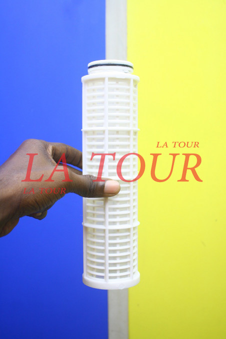 FILTRE A EAU Ø 32 CAPACITE 2 LITRE REF.(WF02A) LEO TRANSPARENT NOIR