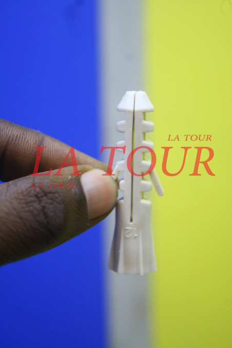 CHEVILLE PVC Ø 12 INGELEC IVOIRE