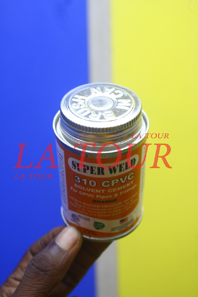 COLLE A CHAUD CPVC 310 SUPER WELD 118ML JAUNE BLANC