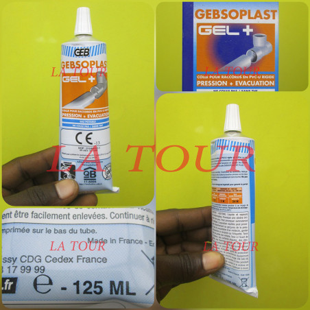 COLLE PVC 1/8KG 125ML GEBSOPLAST INCOLOR