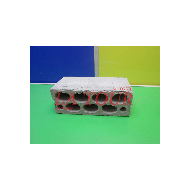 BRIQUE CIMENT AGGLOS CREUSE 40x20x12CM