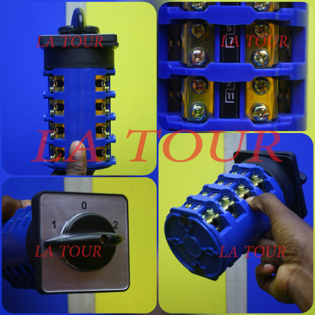 INVERSEUR MANUEL 125A REF.(LW28) UNIVERSAL NOIR/BLEU