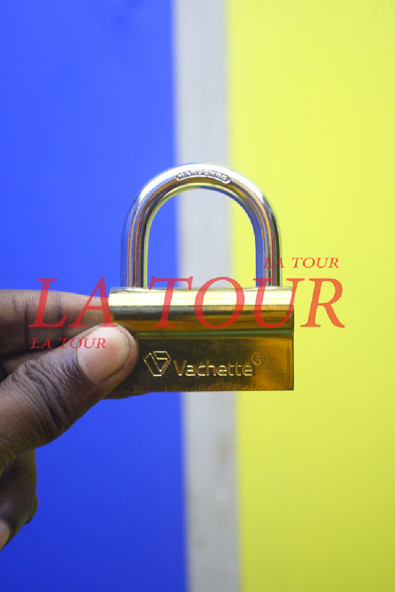 CADENAS COPIABLE 55MM 3 CLES TOP SECURITY VACHETTE REF(1212) LAITON