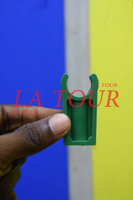 COLLIER PPR LONG 3CM Ø 20 VERT FONCE