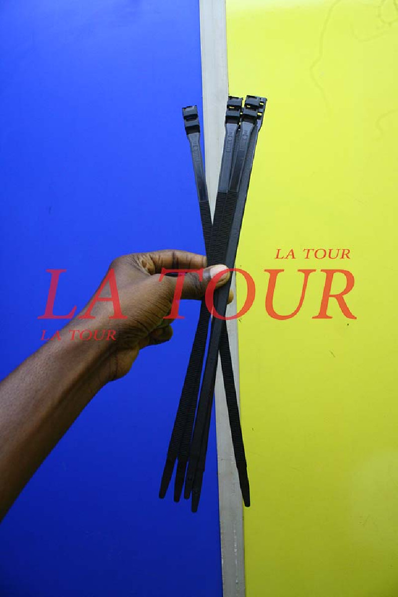 COLLIER DE SERRAGE (COLSON) 9,0x355MM INGELEC NOIR 1PCS EN DETAIL