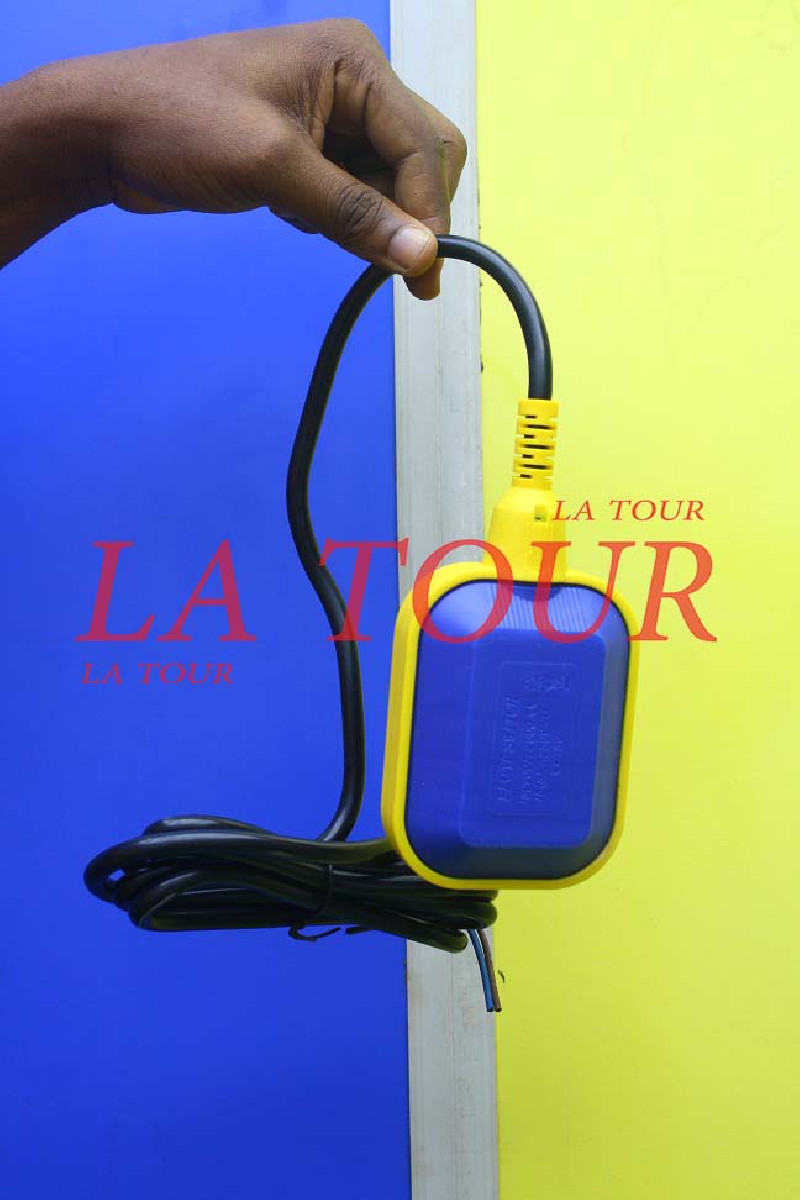 ROBINET FLOTTEUR TANK ELECTRIQUE REF.(MR-M15-2) BLEU/JAUNE