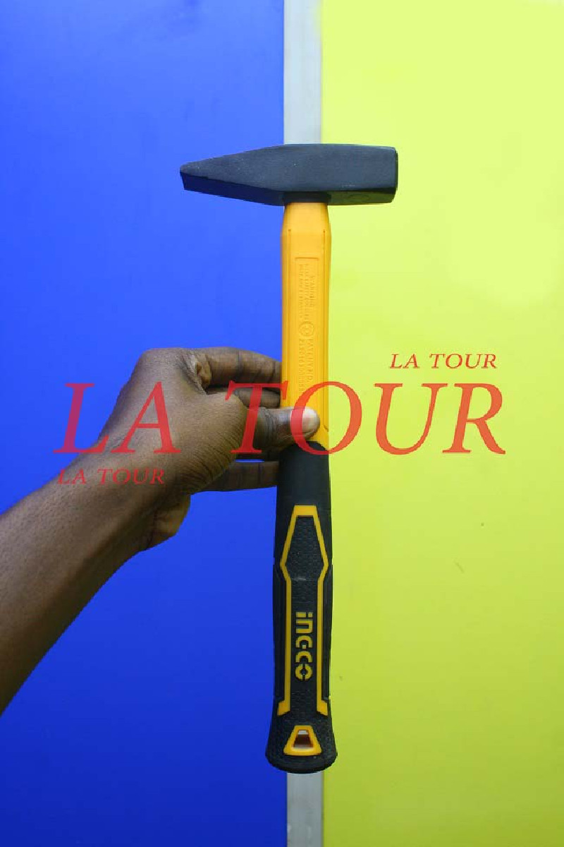 MARTEAU RIVOIR 500G REF.(HMH880500) INGCO JAUNE/NOIR