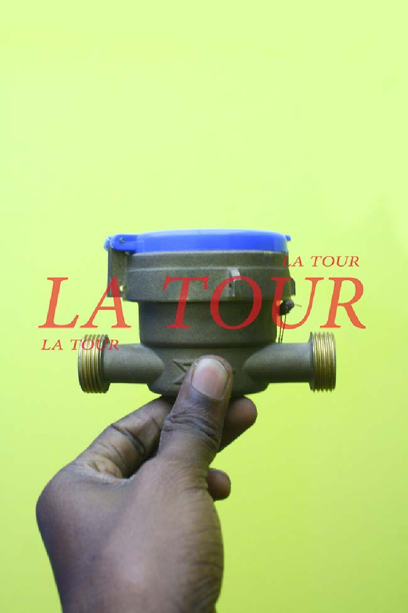 COMPTEUR D'EAU 15/21 15MM (½)'' ATCO METERS BLEU LAITON