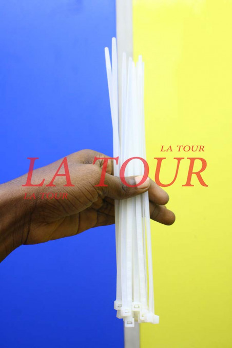 COLLIER DE SERRAGE (COLSON) 4,7x250MM INGELEC BLANC