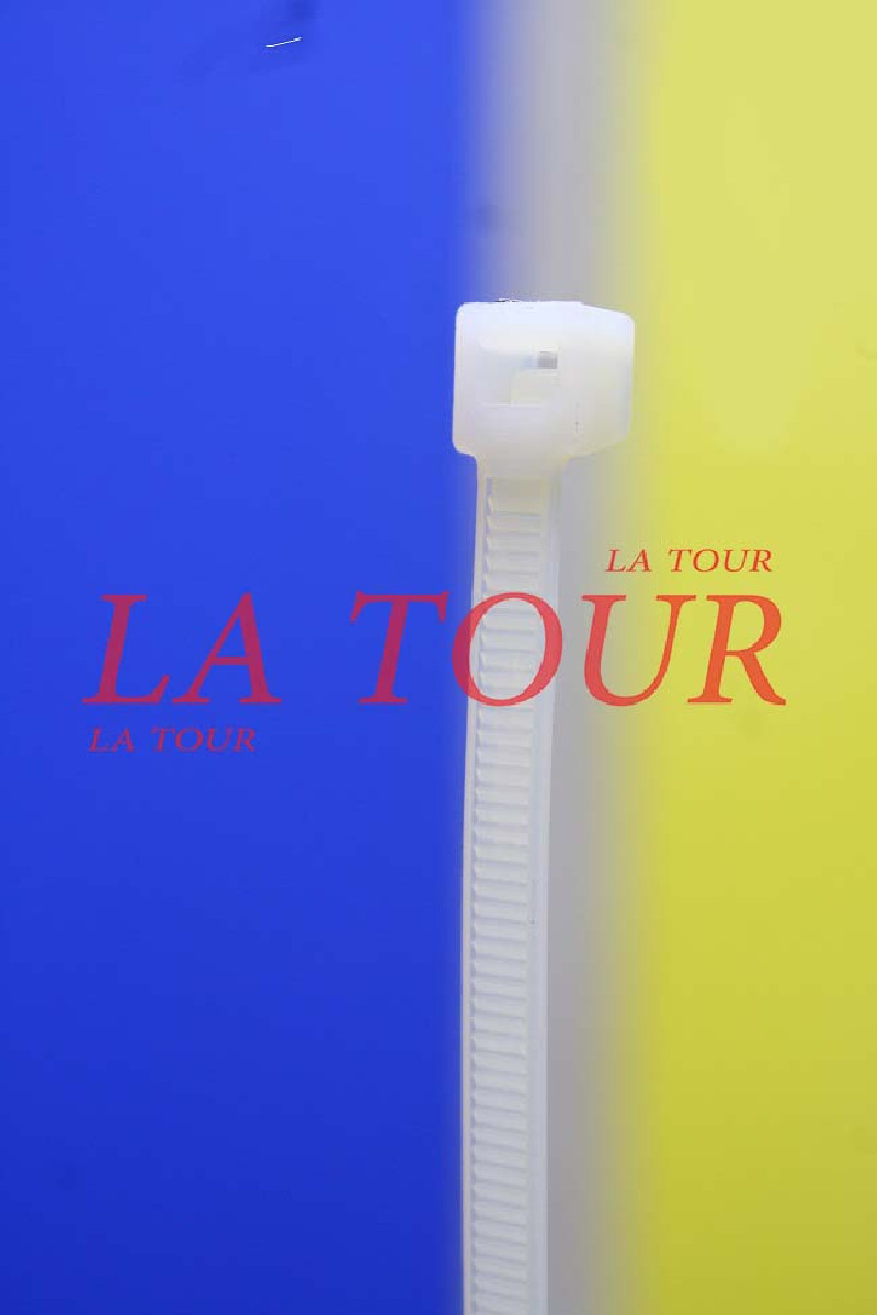 COLLIER DE SERRAGE (COLSON) 4,7x250MM INGELEC BLANC