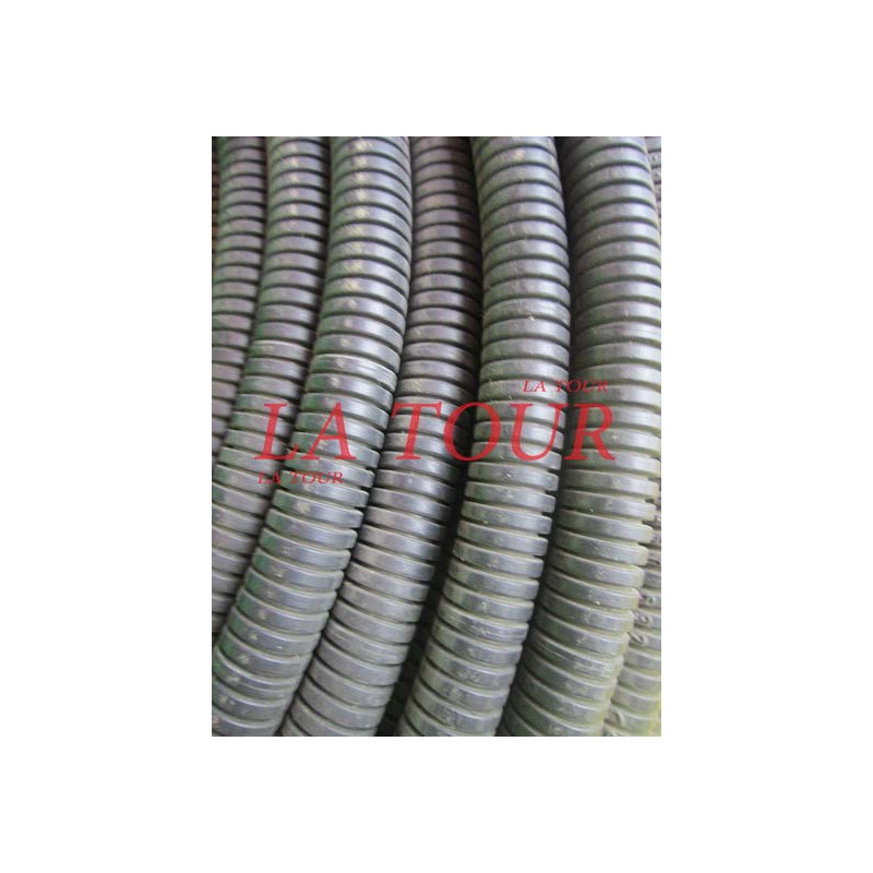 GAINE ANNELÉE Ø 16 ROULEAU DE 100ML AVEC TIR FIL REF.(ICTA 3422) NOIR