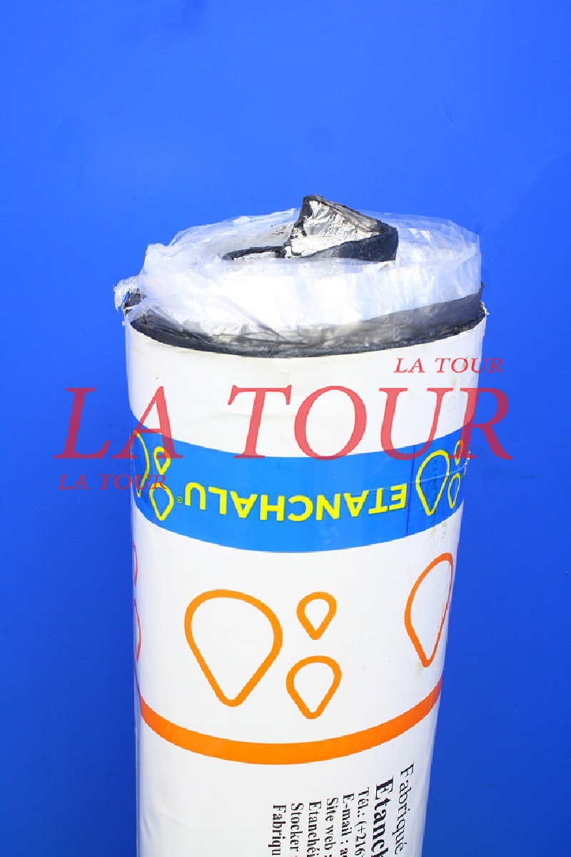 MEMBRANE BITUMINEUSE 2,20MM (1x10)ML AVEC ALU PAXALU TUNALU