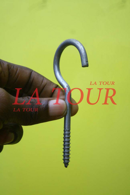 PITON OUVERT (CROCHET A VIS) Ø 5x10MM GALVA