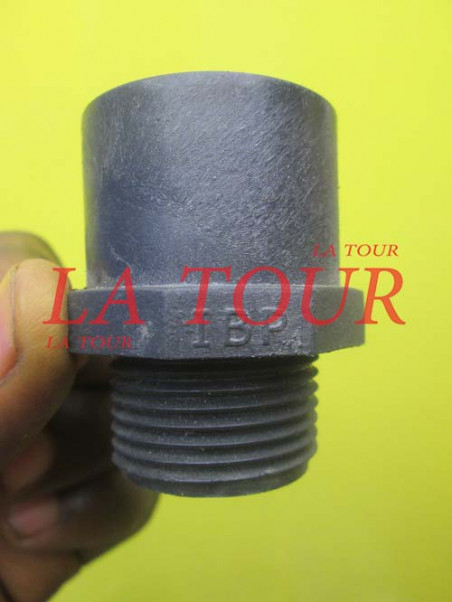 EMBOUT FILETE PRESSION Ø 32/40 NOIR